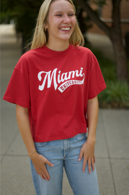 Miami University Underline Women's Easy Tee | Where I'm From Apparel
