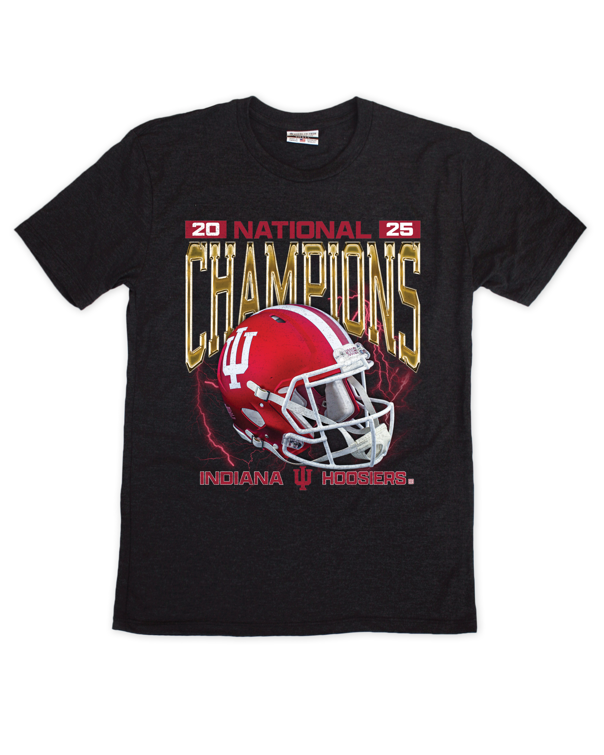 IU Champs Vintage Helmet Tee | Where I'm From Apparel