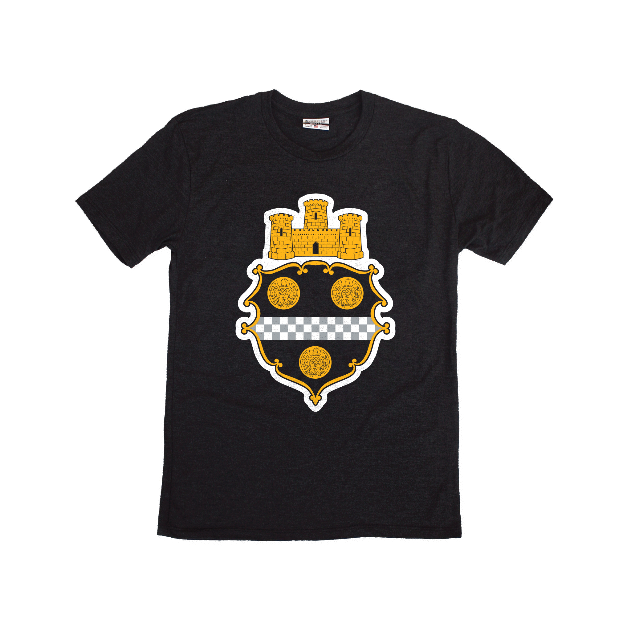 Pittsburgh City Crest Tee – Where I'm From