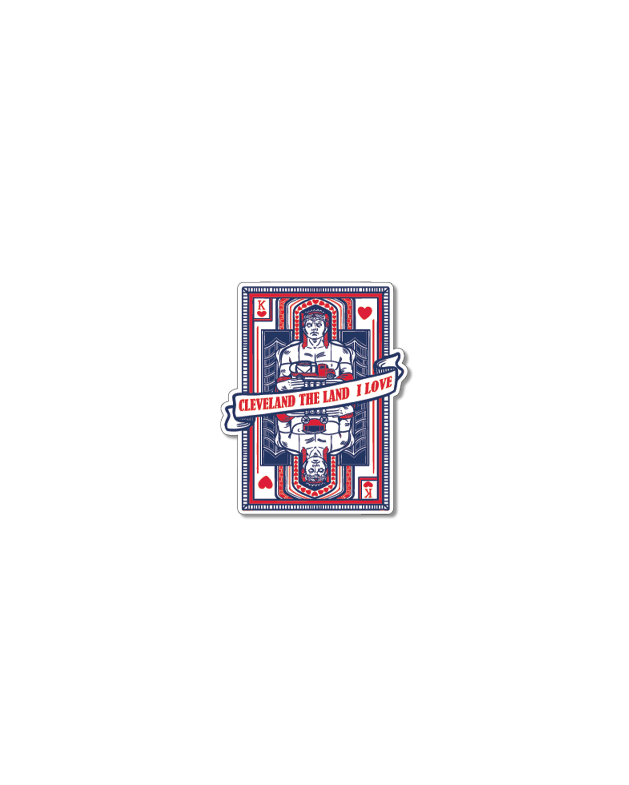 Cle The Land I Love Guardian Sticker – Where I'm From